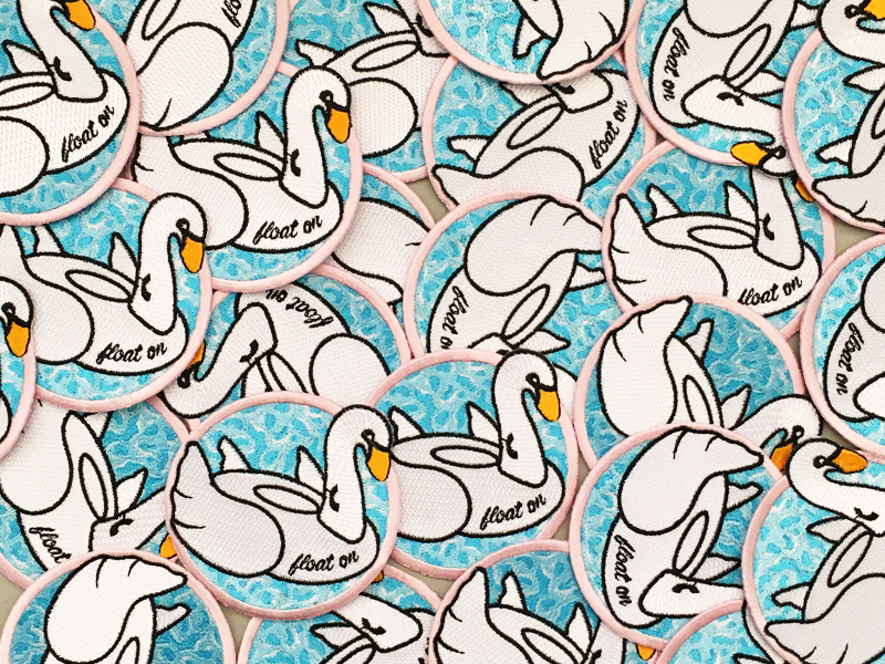 Float On Patches by Kelsey Vest on Dribbble