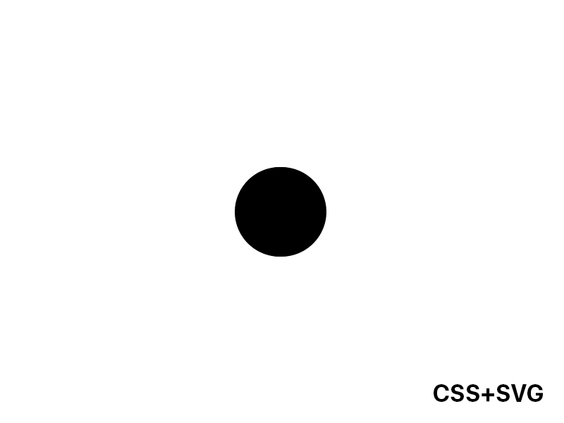 Blobby preloader CSS + SVG animation by Oleksandr Pronskyi on Dribbble