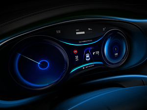 Cluster design process for Fantasy Automotive product concept by Gleb ...