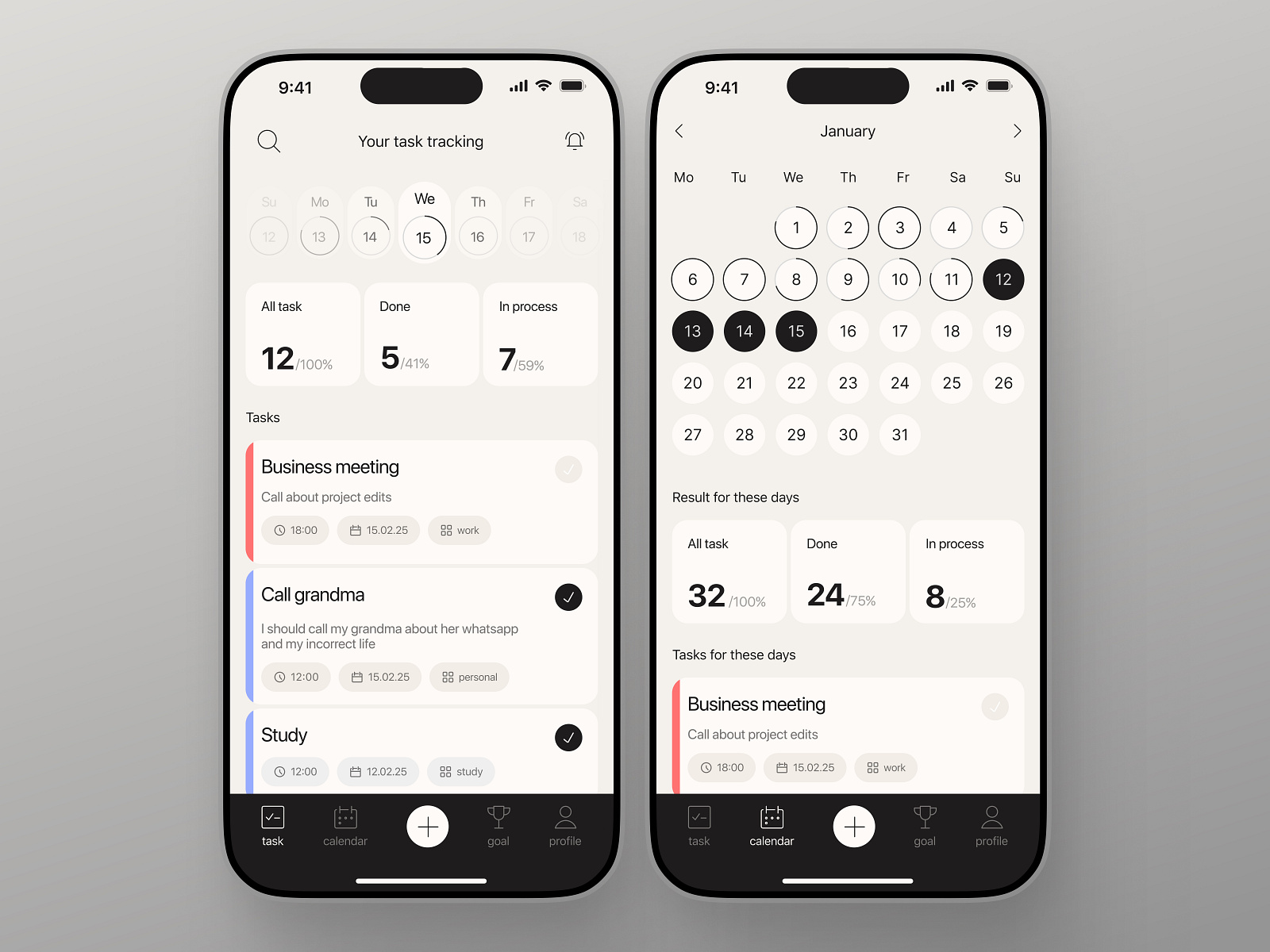Task Management App: UX/UI by Anastasia Trunova on Dribbble