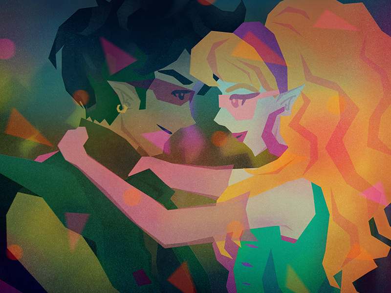 Disco Elves by Laura Gibbs on Dribbble