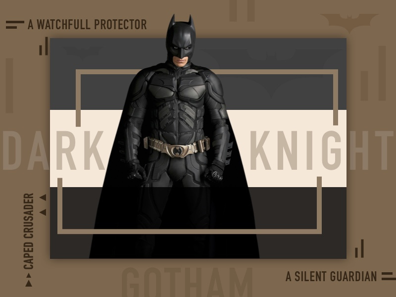Dark Knight by Amit Nanda on Dribbble