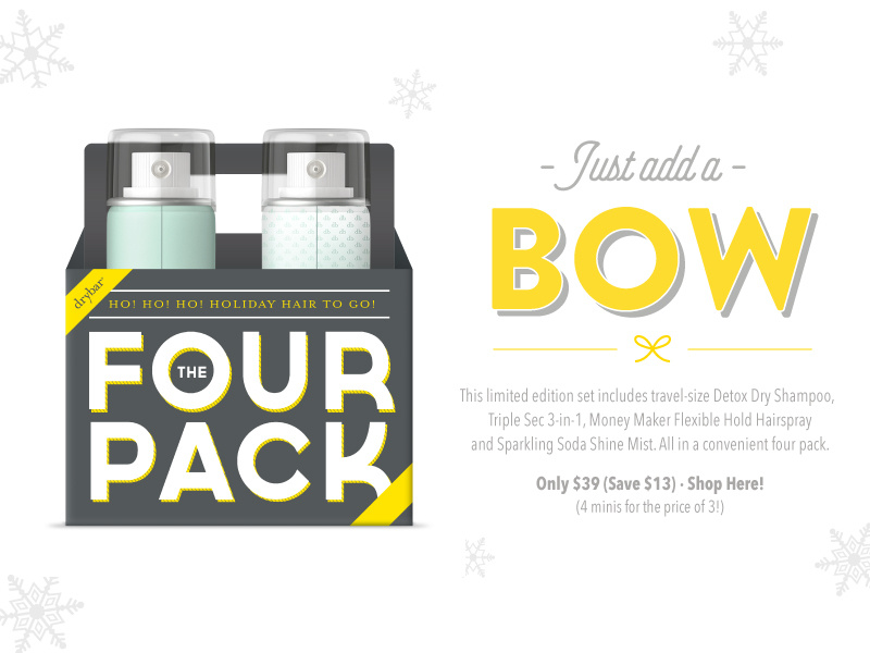 Drybar Four Pack Email by Leo Ventura on Dribbble