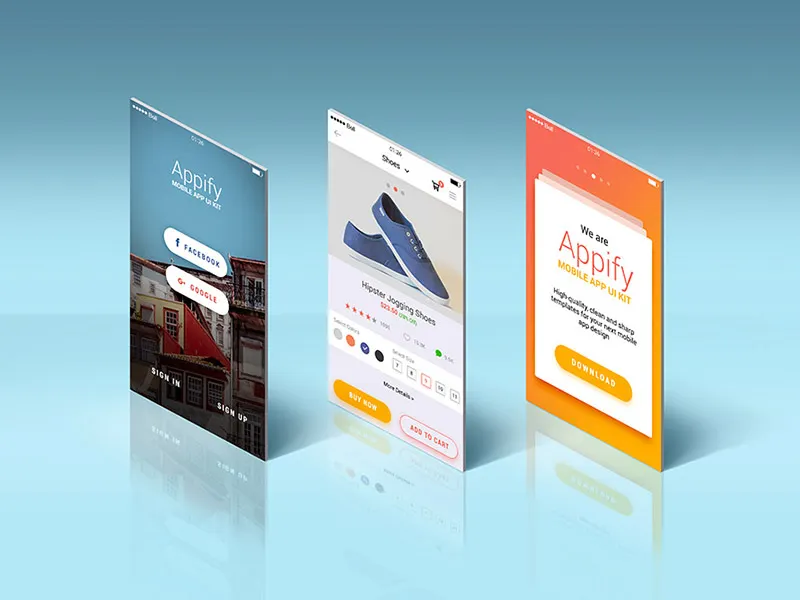 App Display Screen Psd Mockups designs, themes, templates and ...
