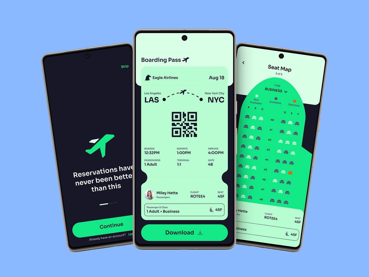 Smart Flight Booking Platform by 2bconti on Dribbble