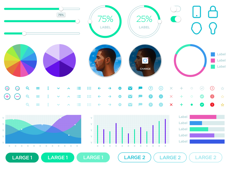 material design by Jeremy Whitten on Dribbble