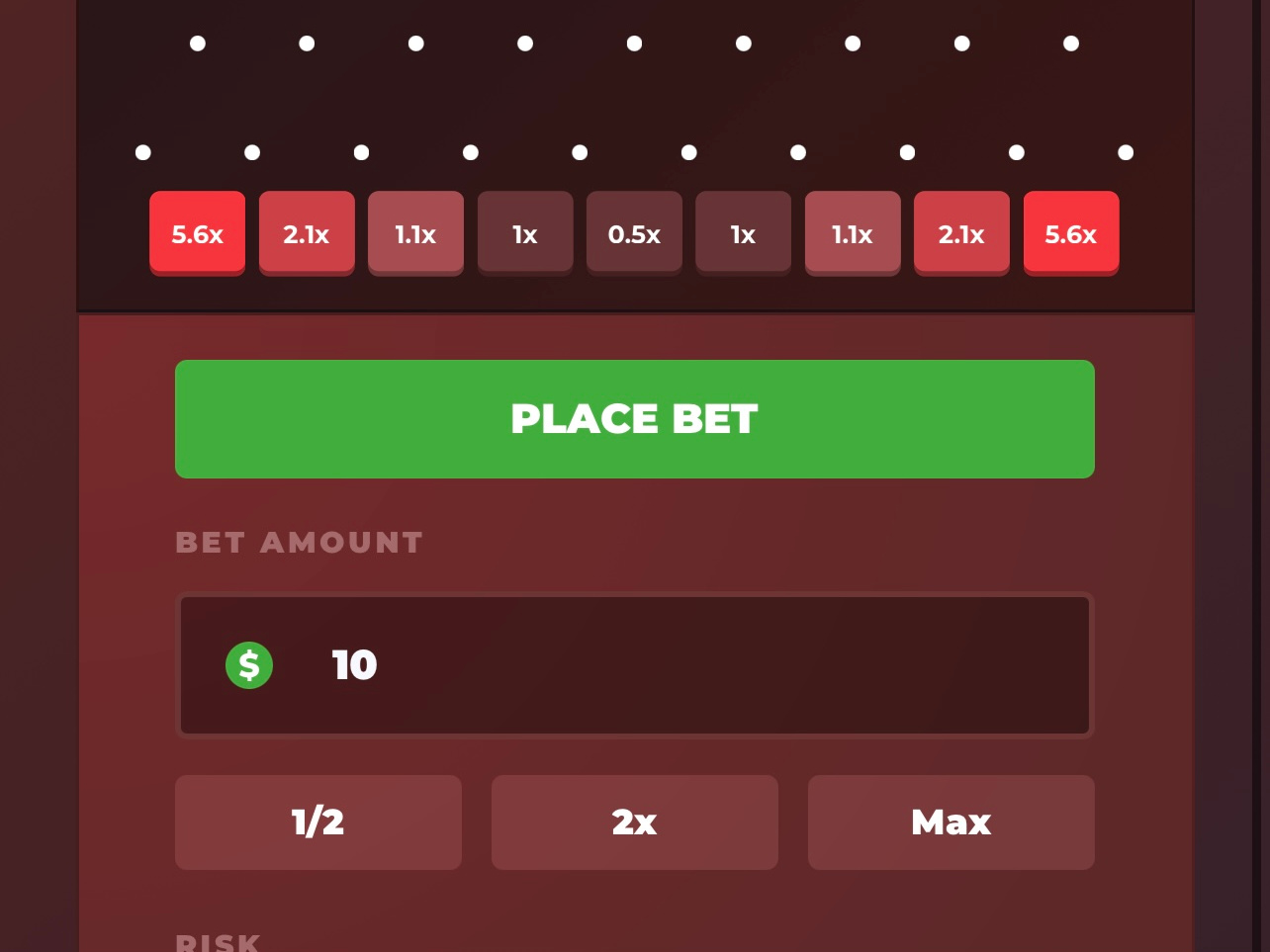 Plinko - Casino Source Code by Flavy Softs / Solutions on Dribbble