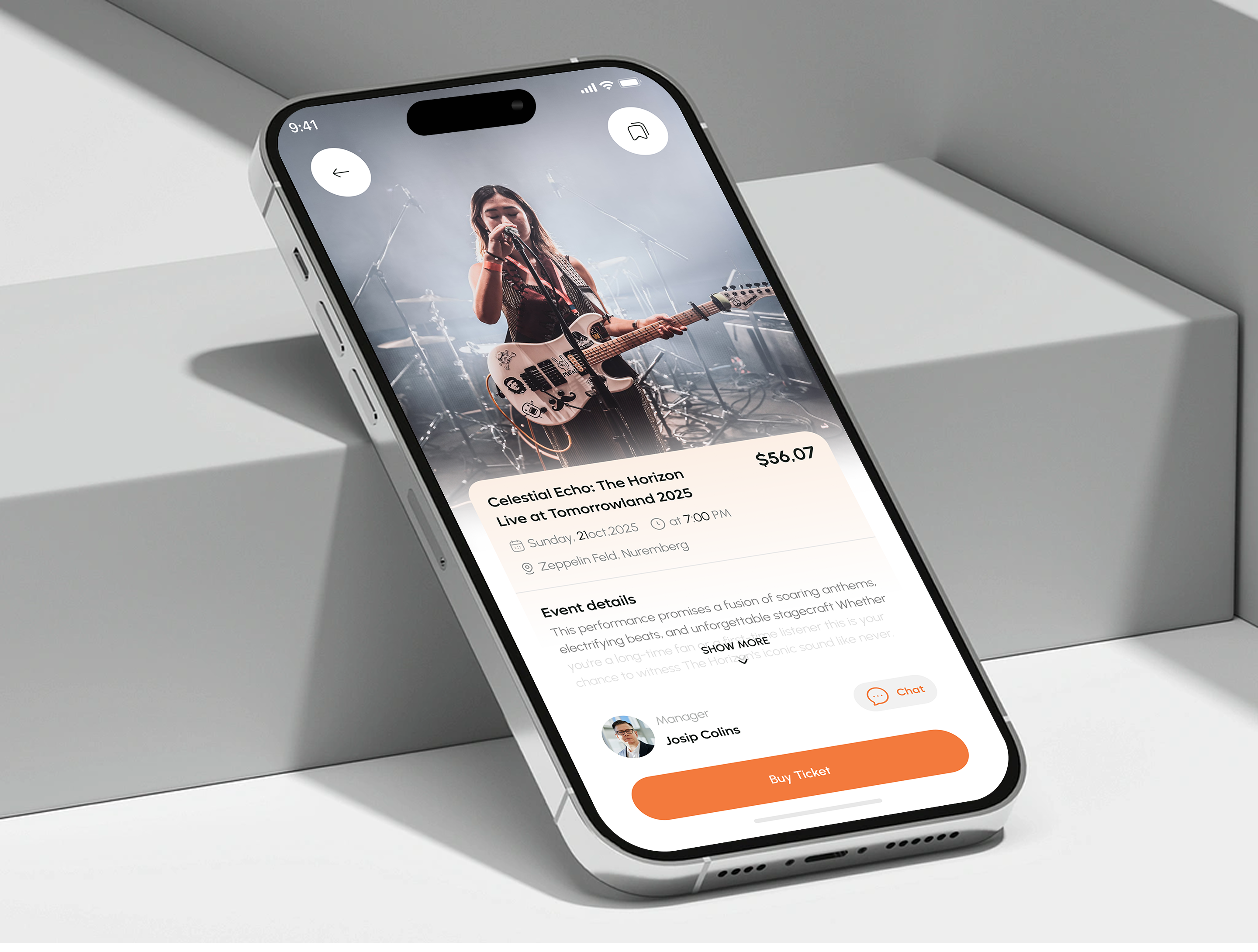 Event Booking App by Azmir Sheikh on Dribbble
