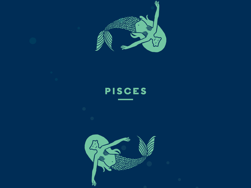 Pisces Mermaids by Alyssa Foote on Dribbble