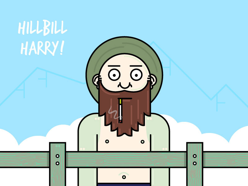 Hillbilly by James Farndon on Dribbble
