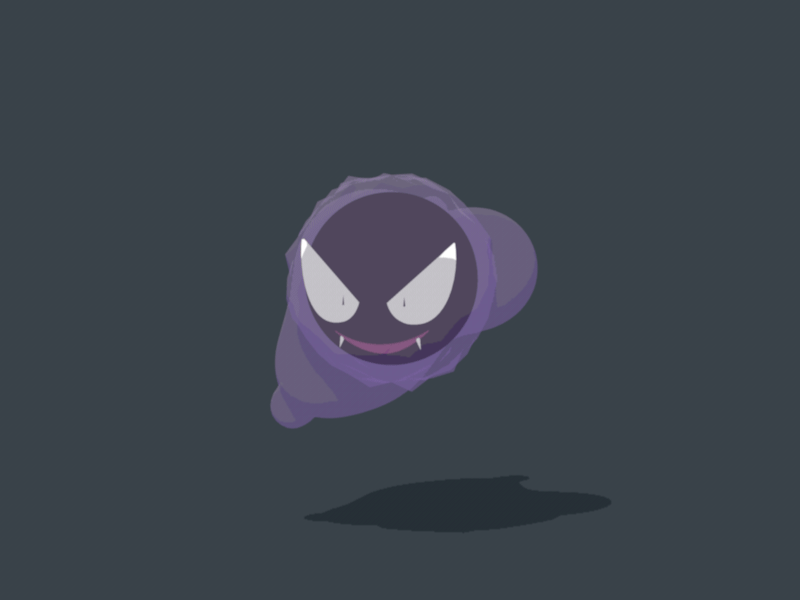 Gastly Pokemon Gif