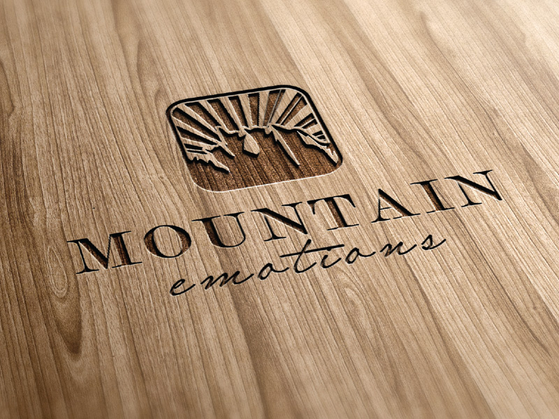 Mountain Emotions by NowaDesign on Dribbble