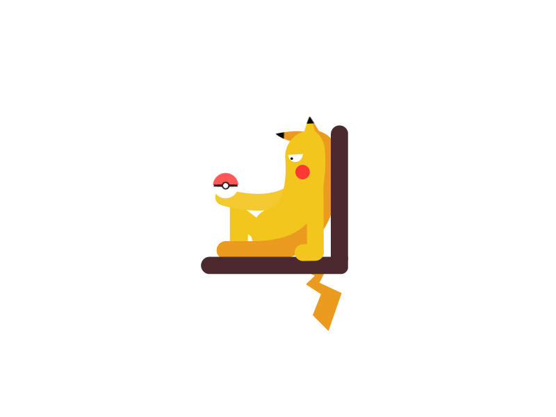 Browse thousands of Pikachu Gif images for design inspiration | Dribbble