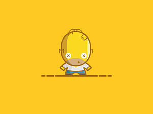 Homer J. Simpson - Voodoo Dolls Series - The Simpsons Saga by Sylvain ...