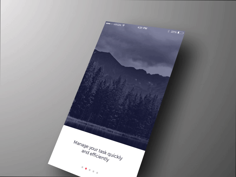 UI gif by Al Amin on Dribbble