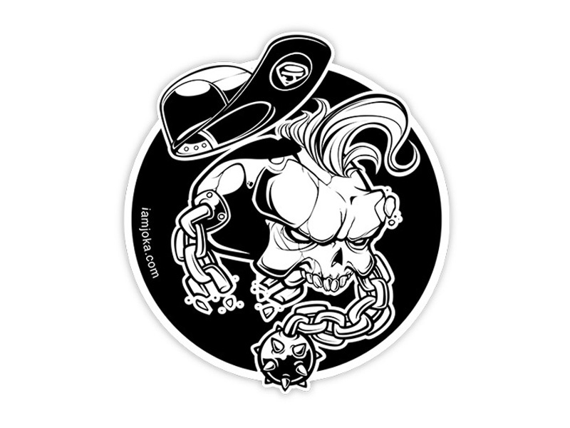 Personal Sticker by Goga Djalagania on Dribbble
