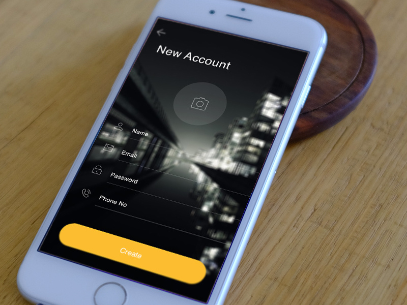 Sign UP Screen App UI Designs by Naveen Kumar on Dribbble