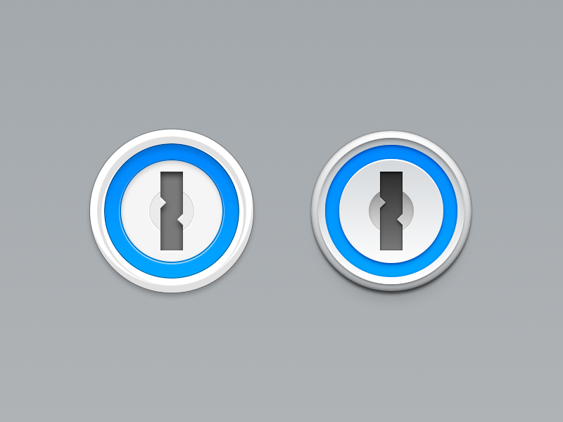 1Password Icon Redesign by Eli Schiff on Dribbble
