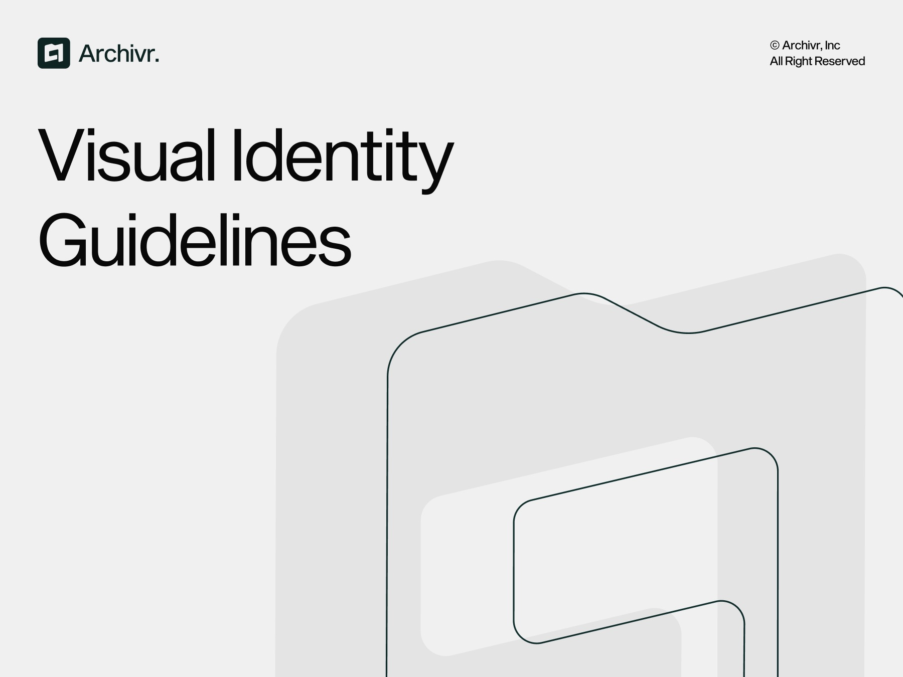 Archivr. - AI Task Management Visual Identity Branding Guideline by ...