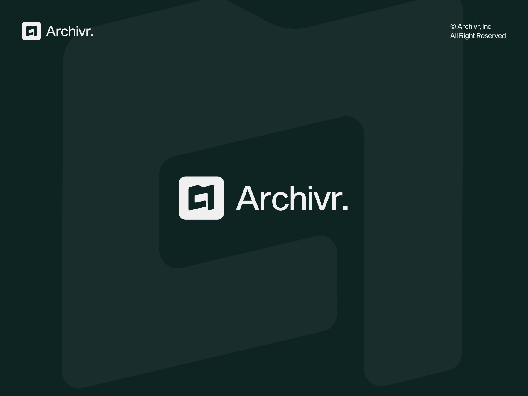 Archivr. - AI Task Management Visual Identity Branding Guideline by ...