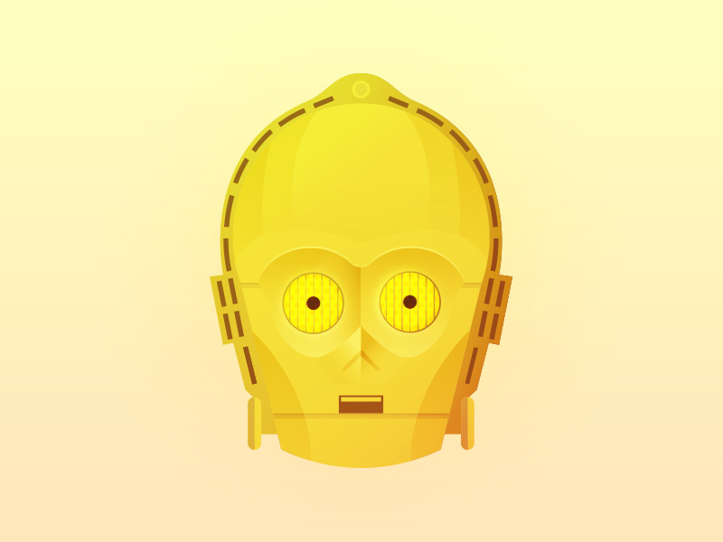 C3PO by Dan Hess on Dribbble