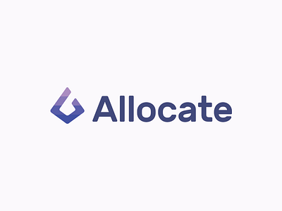 Allocate Wordmark by Ari on Dribbble