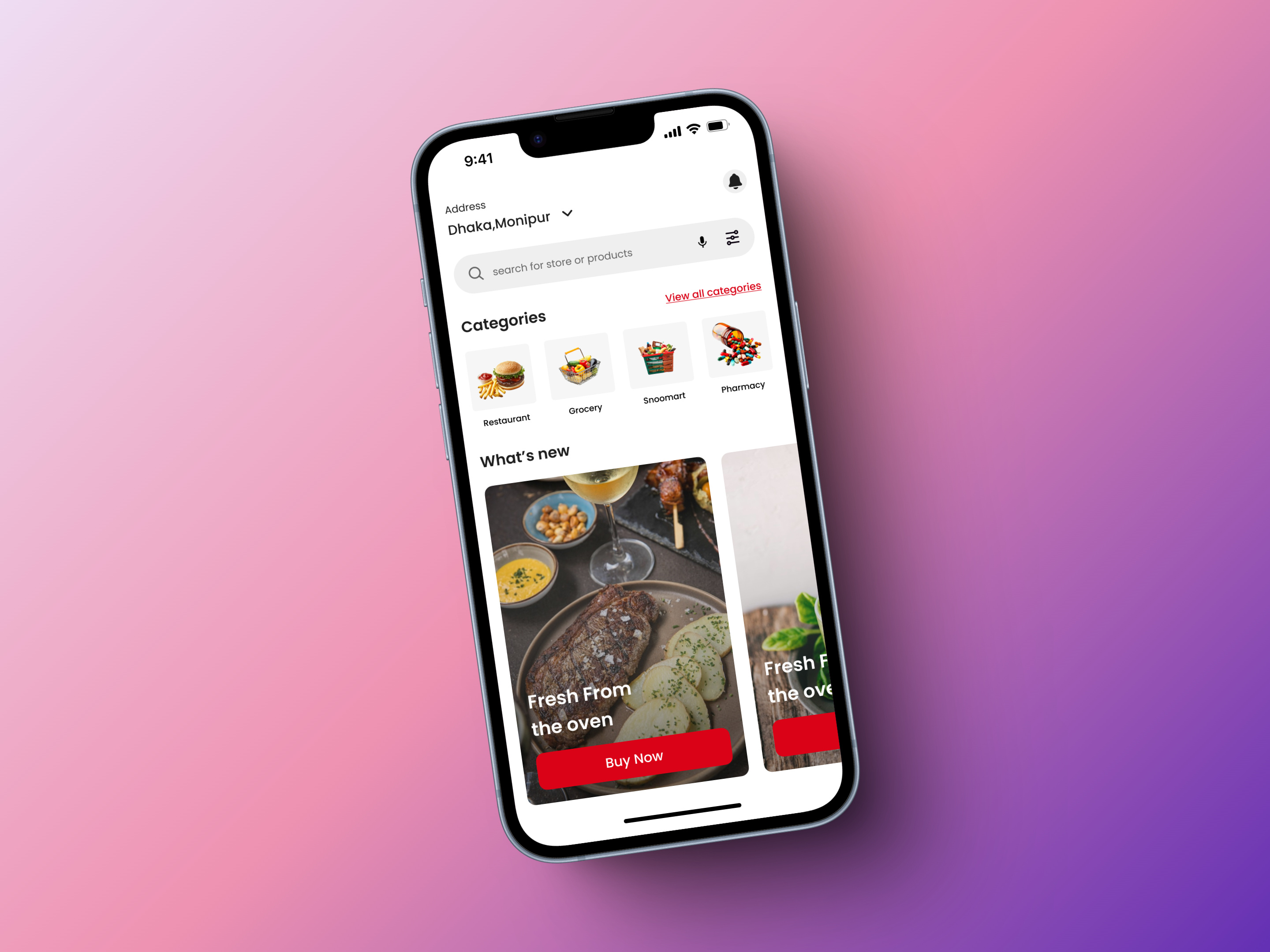 Food Delivery App UI/UX by Md. Ismail Molla on Dribbble