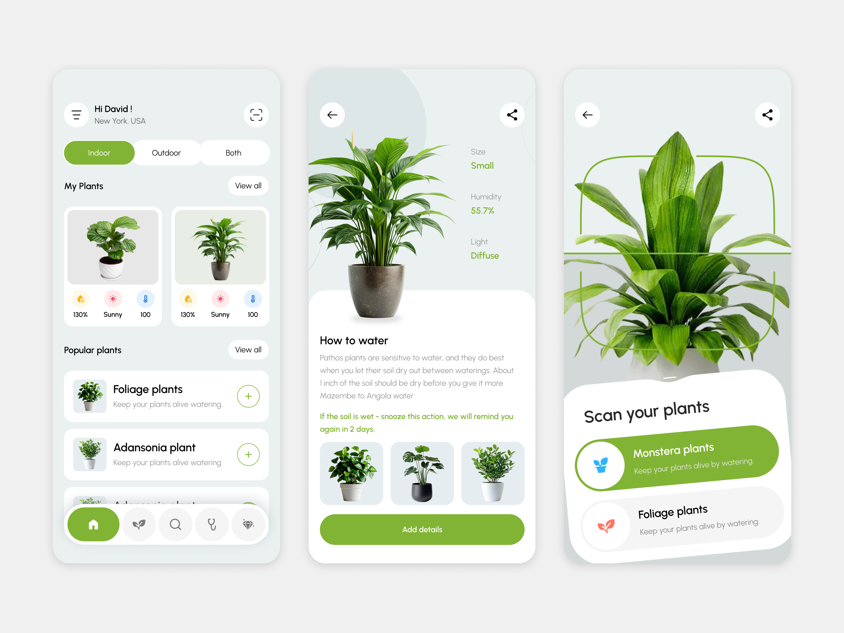 Plant Care mobile app🌿 by GM SHAMIM on Dribbble