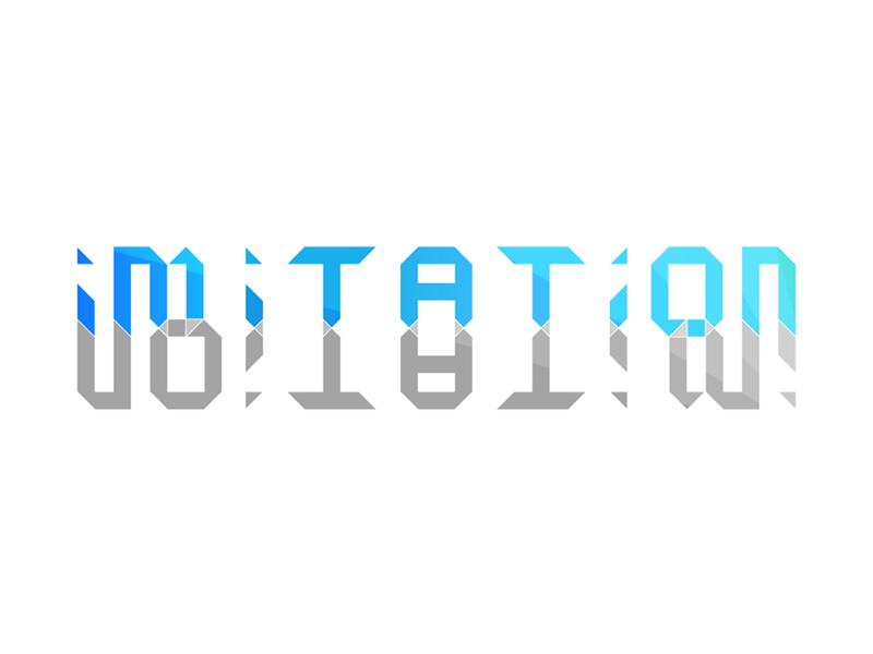 Imitation logo by Paul Versteeg on Dribbble