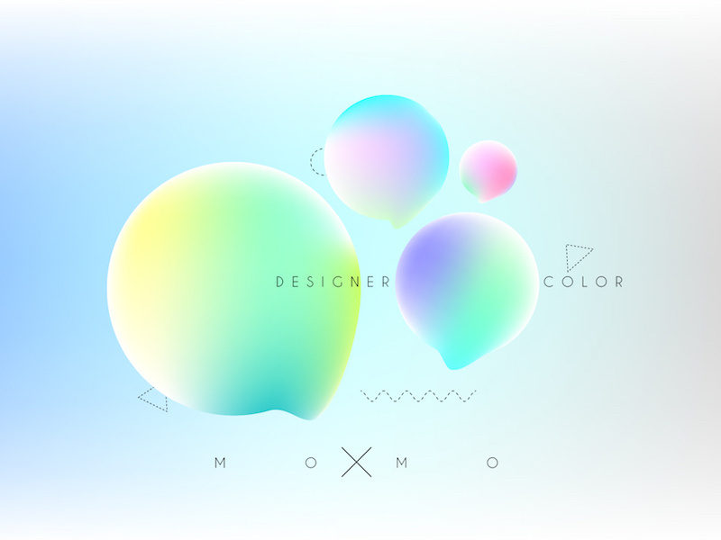 IN love with color 02 by ciniao on Dribbble