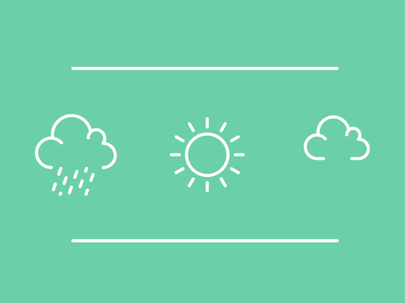 Browse thousands of Weather Gif images for design inspiration | Dribbble