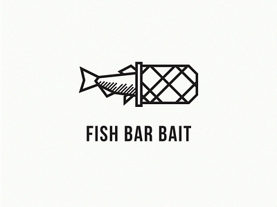 Fish bar logo by Emile Feij for MOIJ on Dribbble
