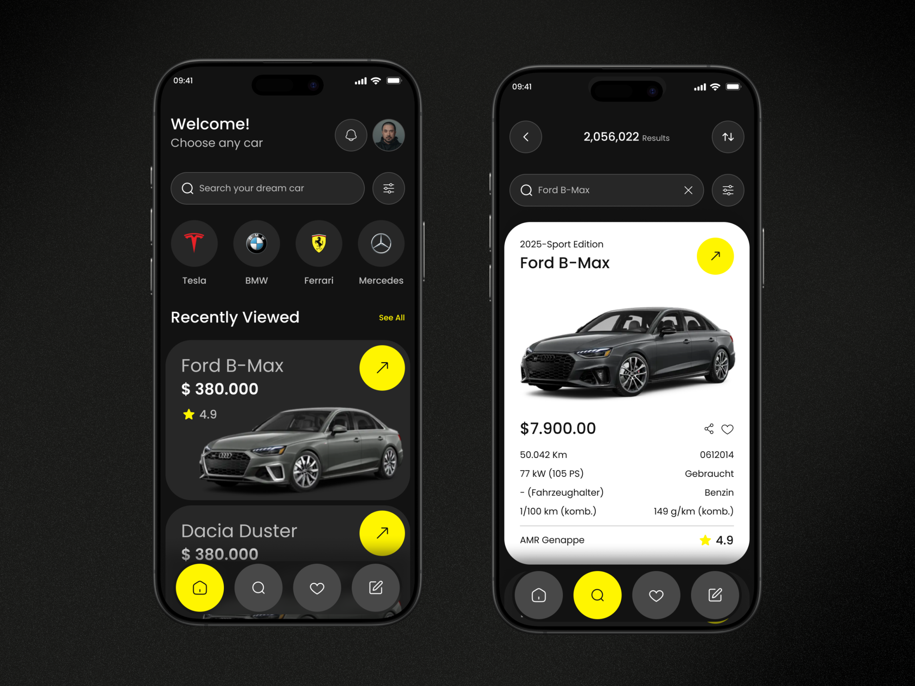 AutoScout24: Buy & sell Cars App Design by Md Rahamat Hawlader on Dribbble