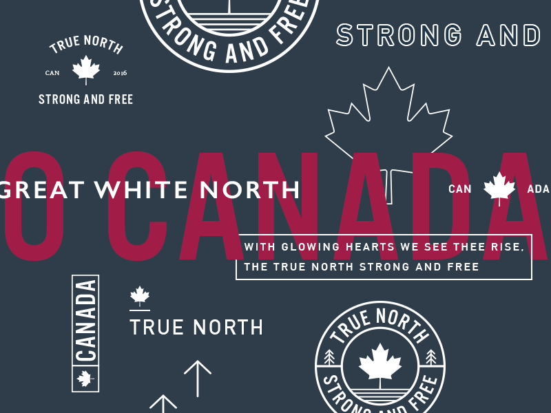 Canada Type by Joann Lee on Dribbble