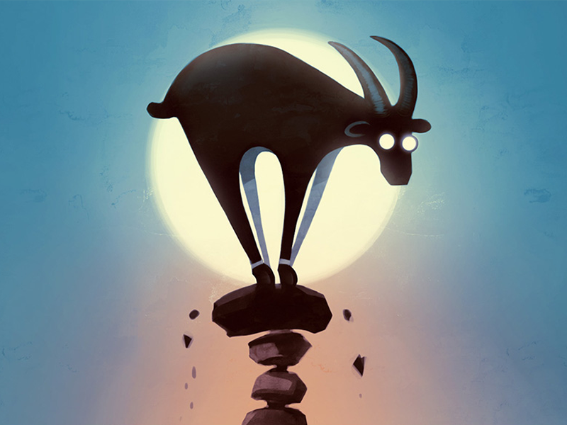 Goat by Maxim Vetrov on Dribbble