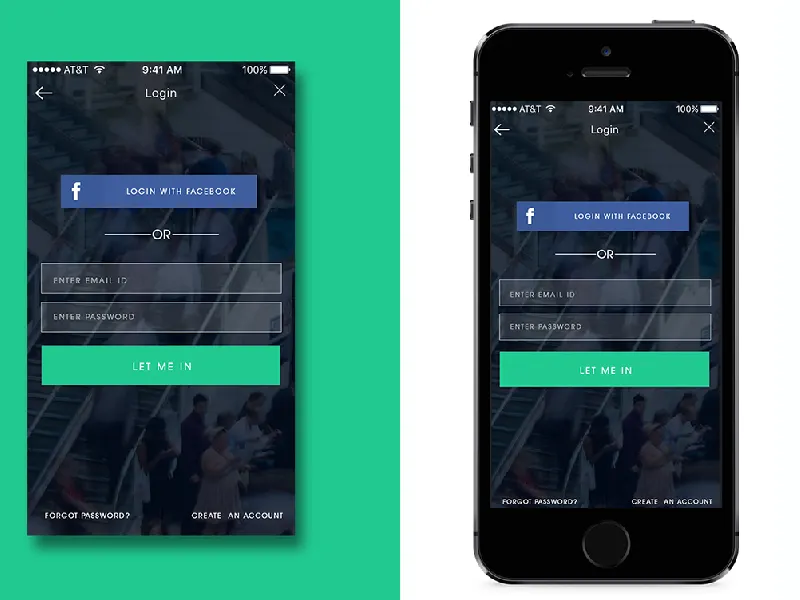 Facebook Login designs, themes, templates and downloadable graphic ...
