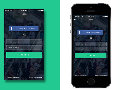 Social Media Login designs, themes, templates and downloadable graphic ...