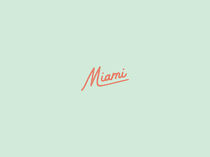 Miami by Saturday Studio on Dribbble