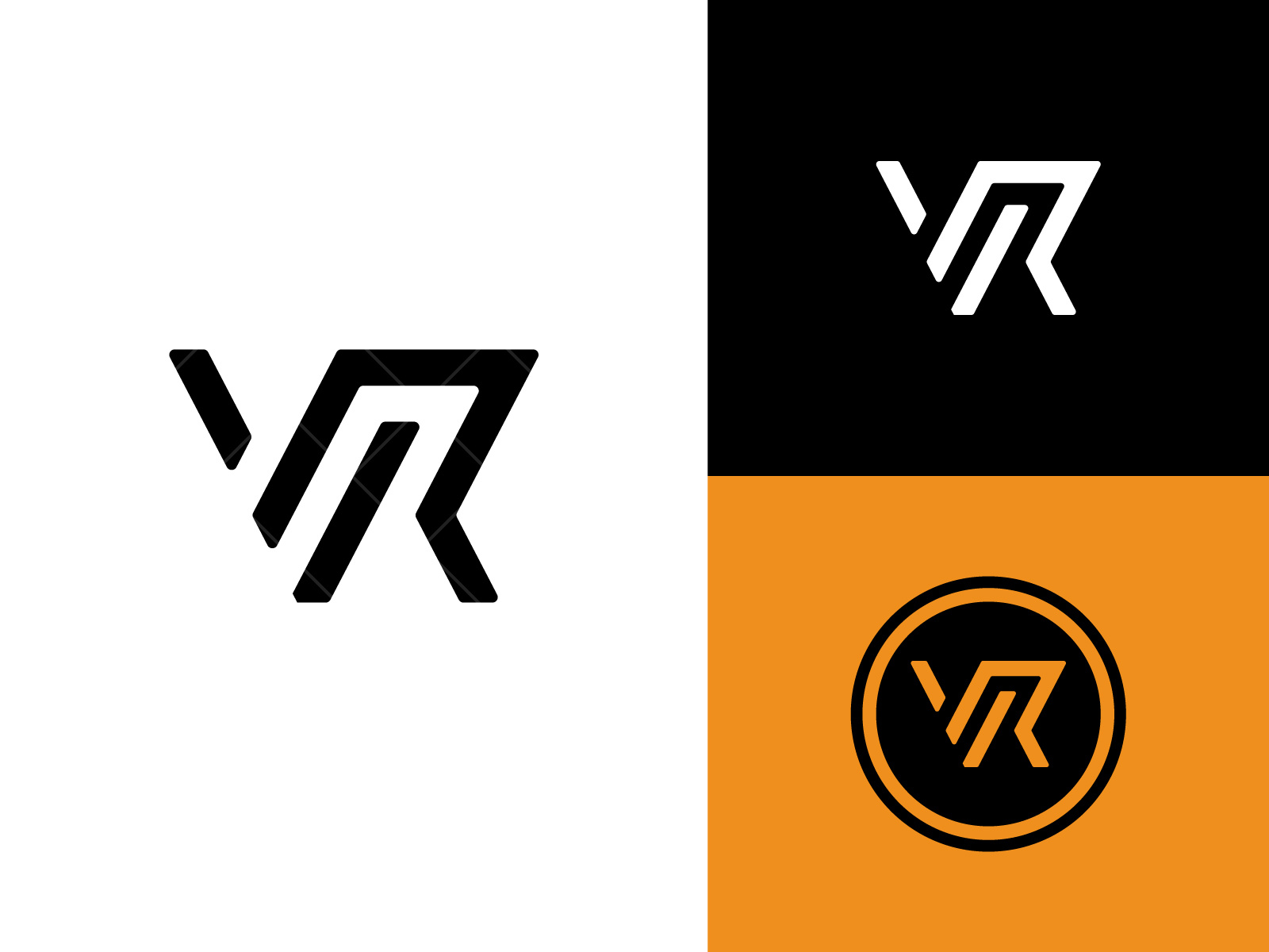 RV logo by Sabuj Ali on Dribbble