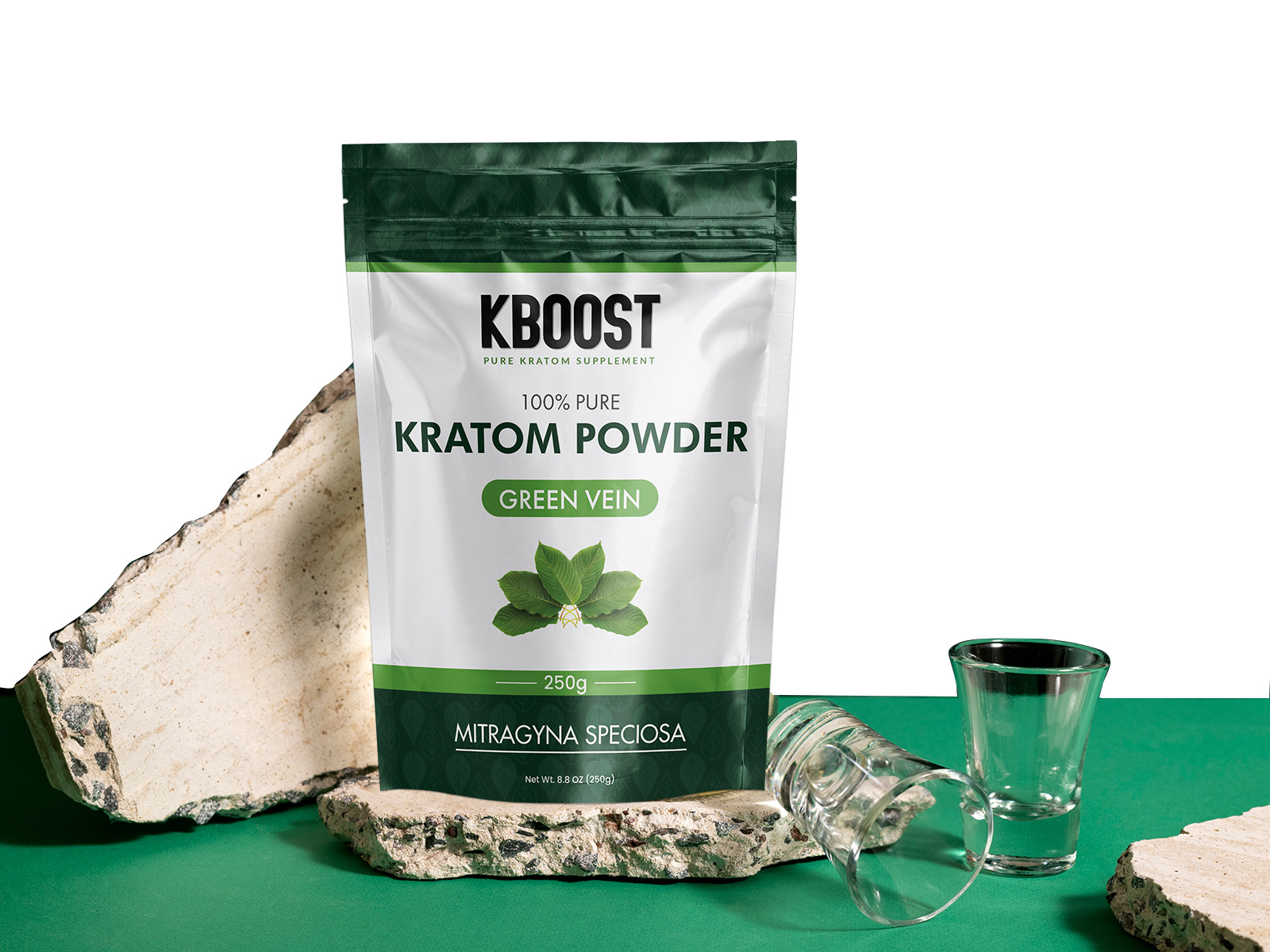 Kratom Powder pouch packaging design | Product packaging design by ...