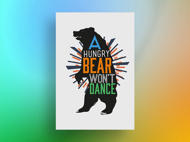 Proverb Typography Poster by Berkan Türkmen on Dribbble