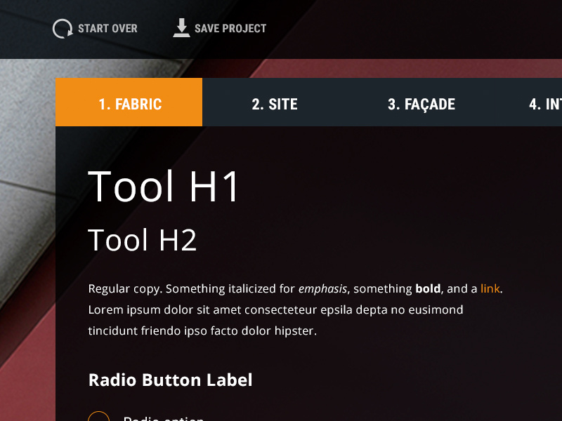 Web App Styles by Spencer Goldade on Dribbble