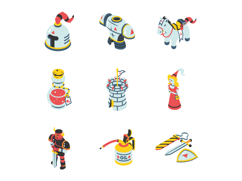 Knight Stuff by Thierry Fousse on Dribbble
