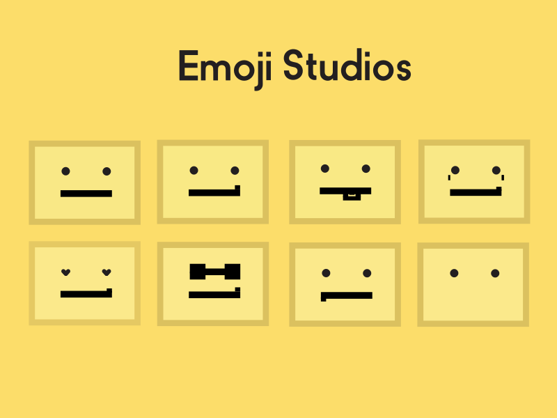 Emoji Studios by Adeel Fahimullah on Dribbble
