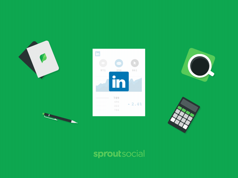 Linkedin Report Animation by Laura Weiss on Dribbble