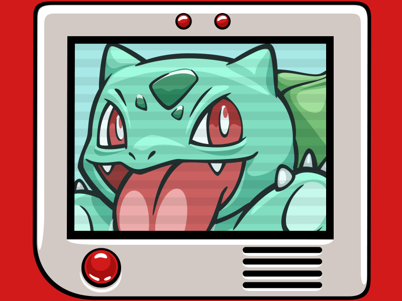Bulbasaur Pokedex Entry by Denis Sokolov on Dribbble
