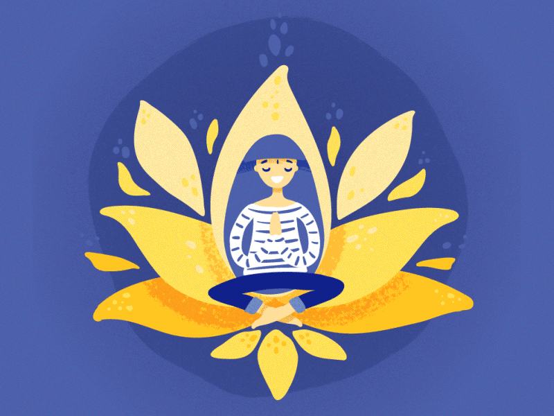 Ommmm cycle by Lucid Eve on Dribbble