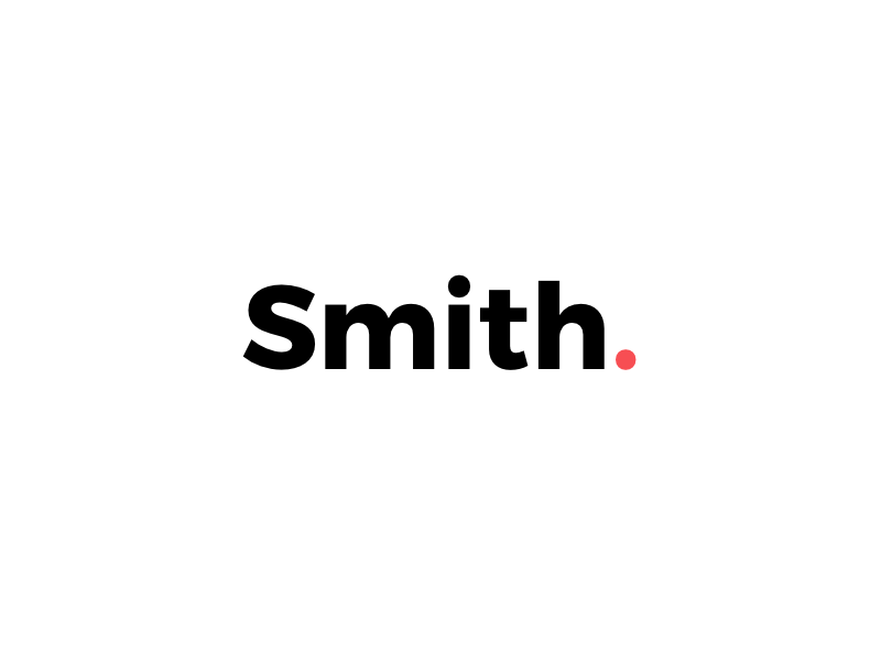 Smith. Identity Design by Julio Castellano on Dribbble