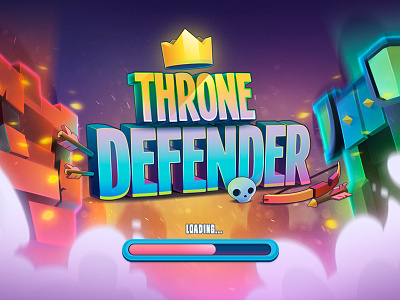 Loading screen by Katerina Mamaeva on Dribbble