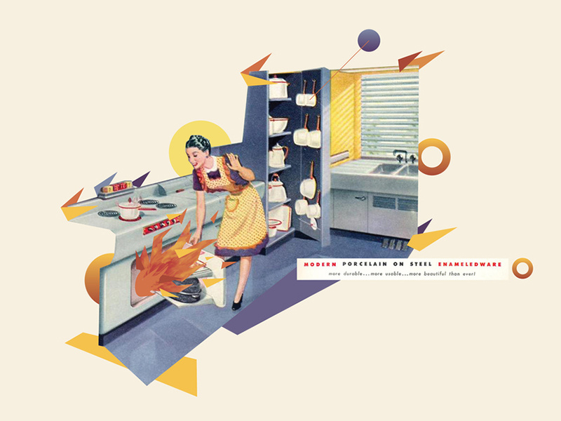 Kitchen Collage by Christopher Vela on Dribbble